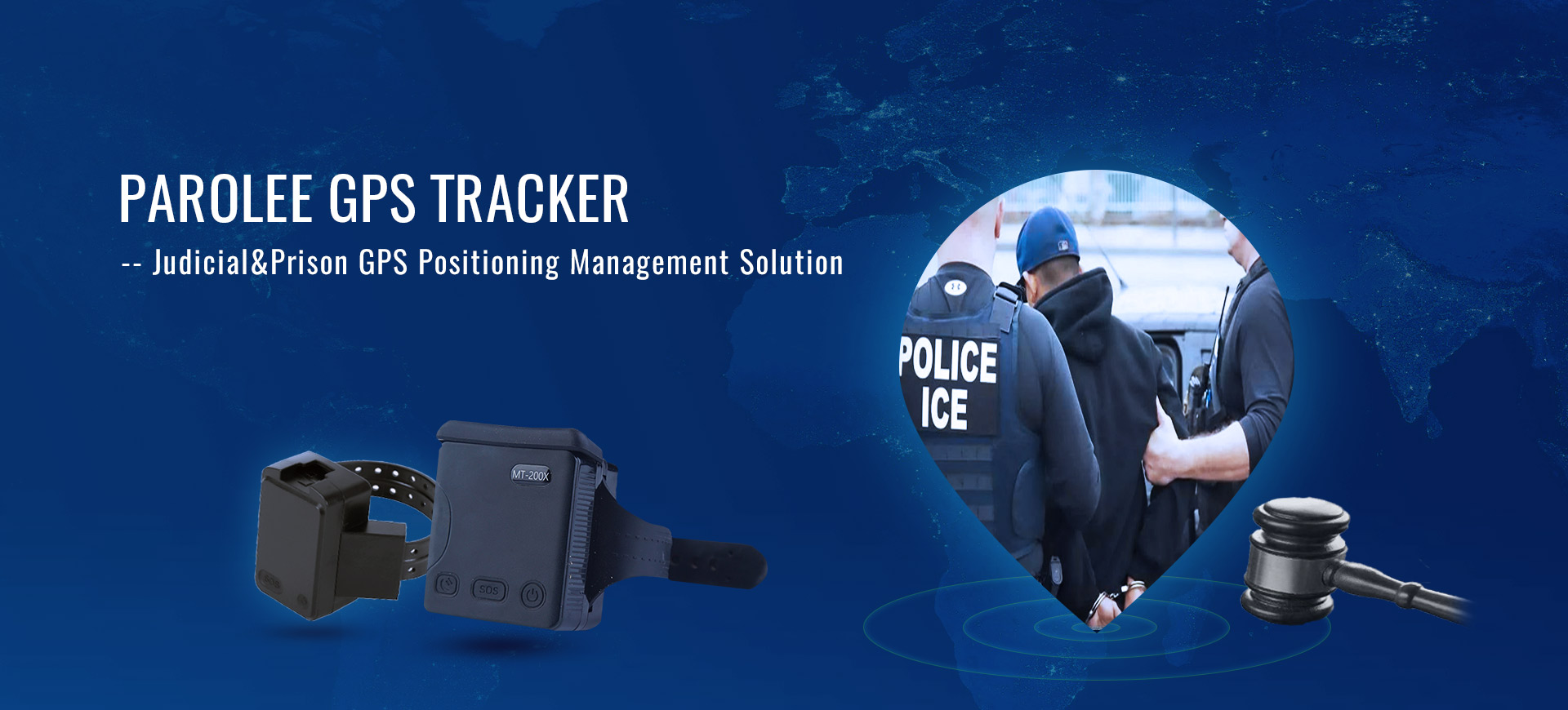 Parolee tracker, Indoor positioning supplier - Megastek